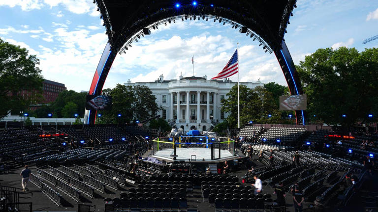 How to watch UFC Freedom 250 at the White House: Start time, fight card ...