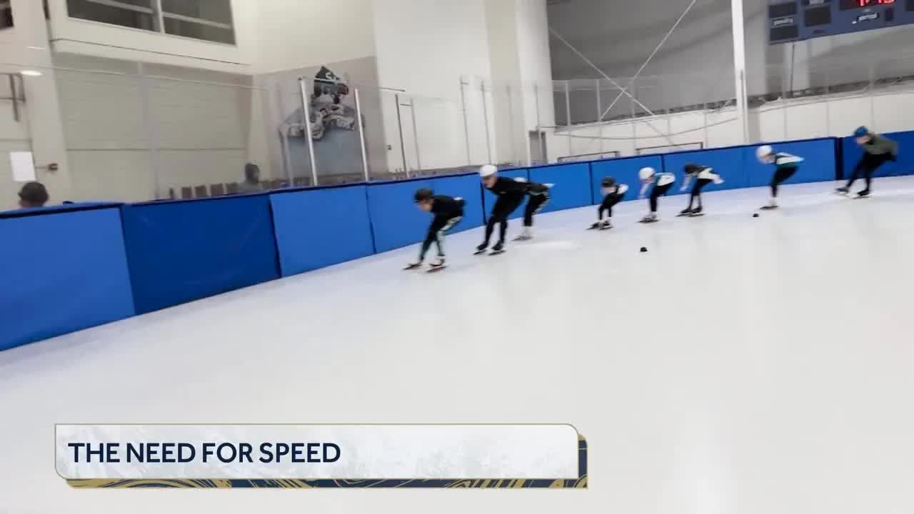 Speed Skating Training with Northern California Speedskating Association