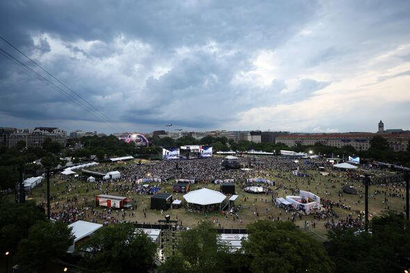 UFC Freedom 250: Storm fears as 'shelter' warning issued ahead of White ...