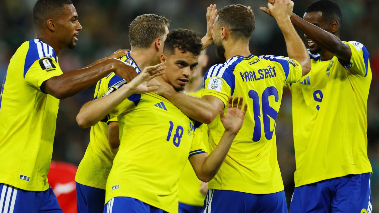 Mattias Svanberg anotó gol en segundos y hace historia con Suecia en ...
