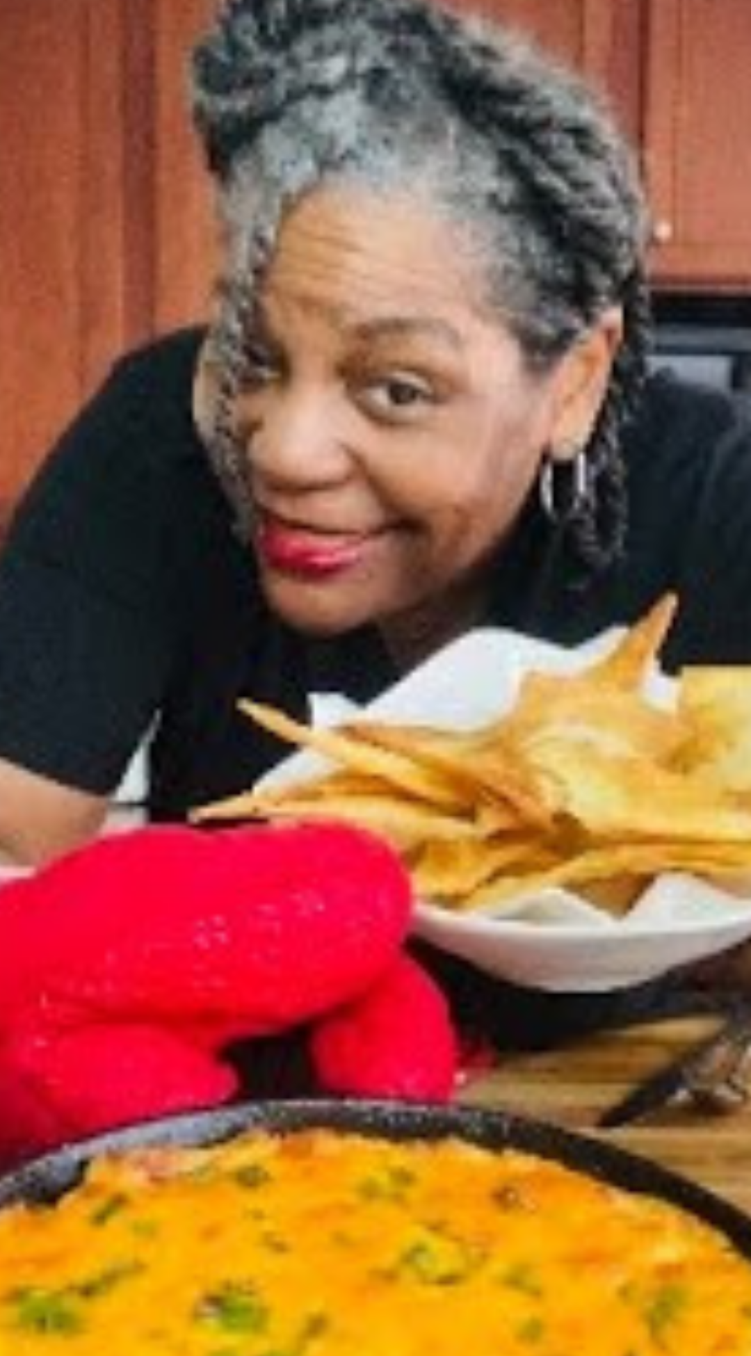 Easy homemade chips and dip
