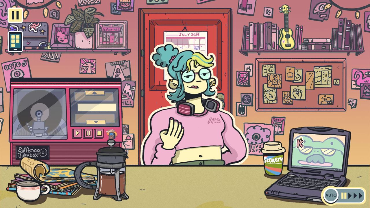 Here's a shop sim about helping someone find the album that could ...