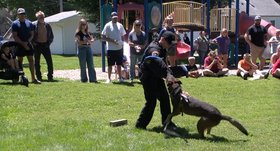 K-9 demonstration closes out Leeds Days 2026