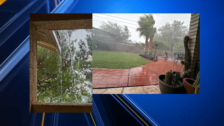 Borderland hit with heavy rain, T-storms, isolated flooding
