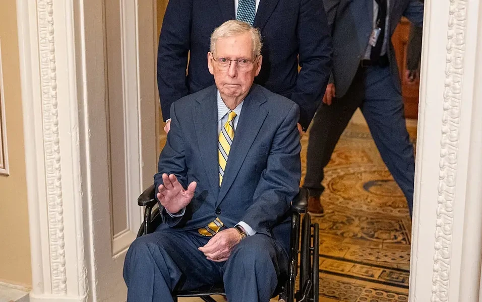 Mitch McConnell hospitalised amid renewed scrutiny over ageing leaders