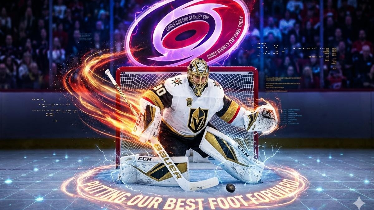 Canes can end Stanley Cup Final today: 'We've got to put our best foot ...