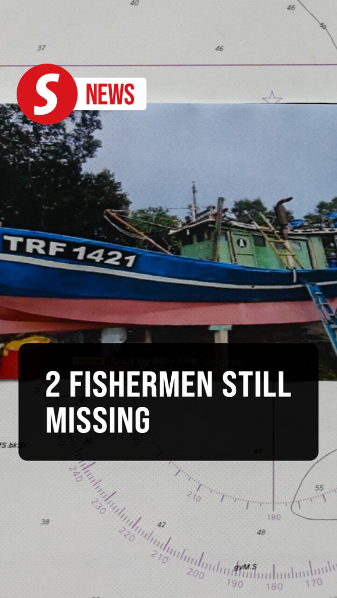 Search continues for two missing fishermen near Kemaman