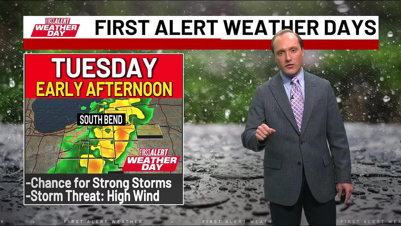 First alert weather: Midweek storm chances return