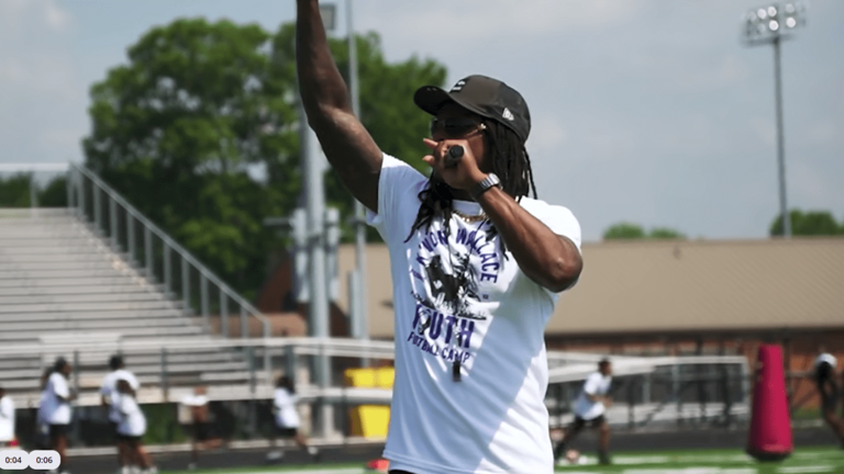 Photos: K’Von Wallace returns to Highland Springs High for fifth annual ...