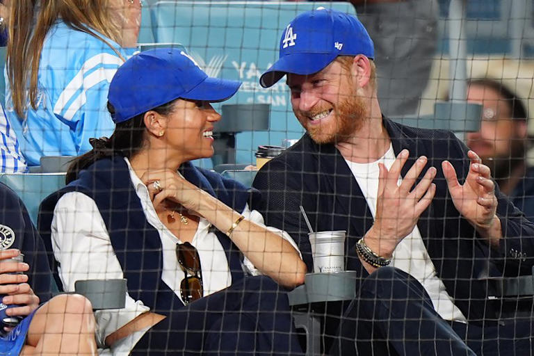 Forget the front row – Prince Harry blends into the crowd at NBA finals