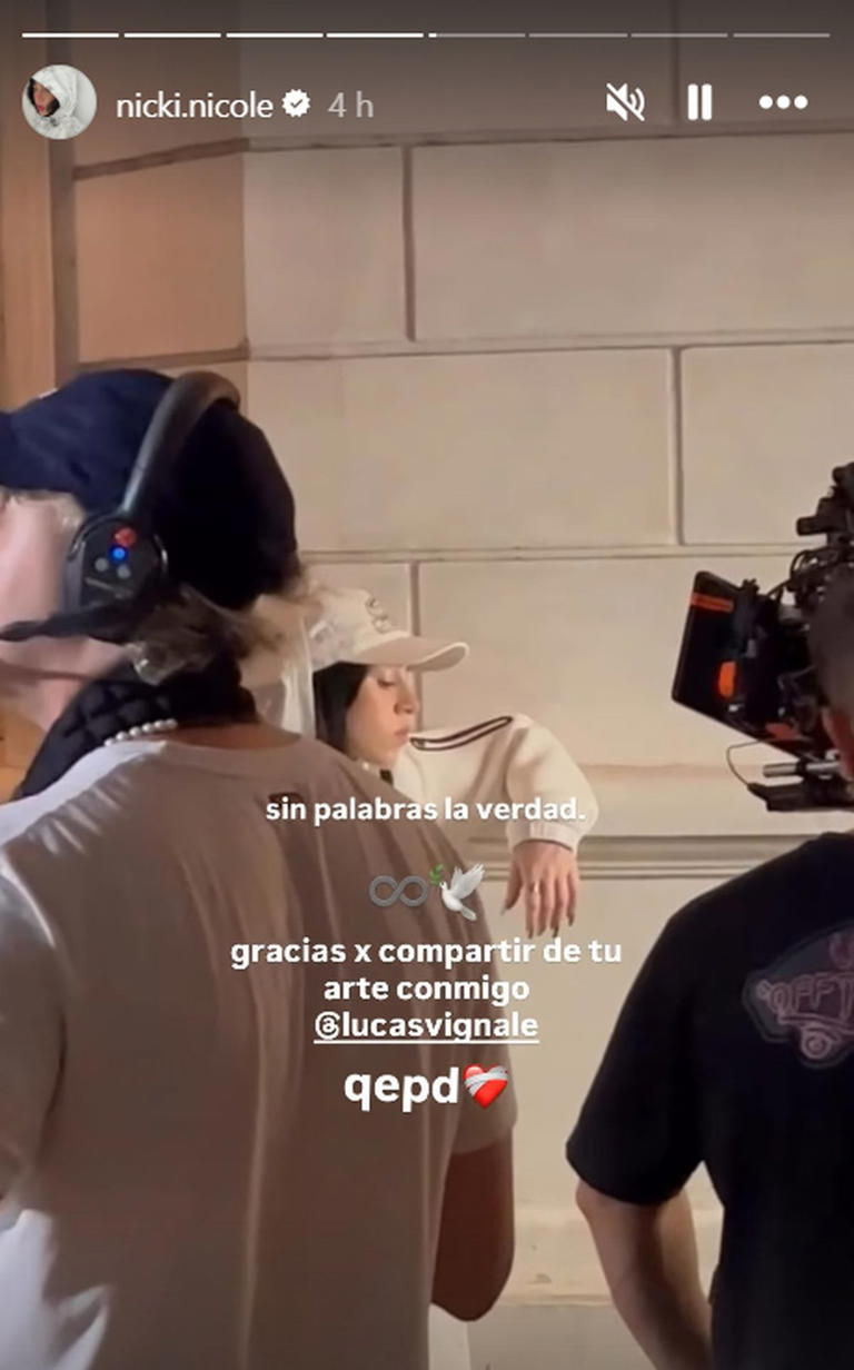 Trueno, Bizarrap y Nicki Nicole despidieron a Lucas Vignale, el ...