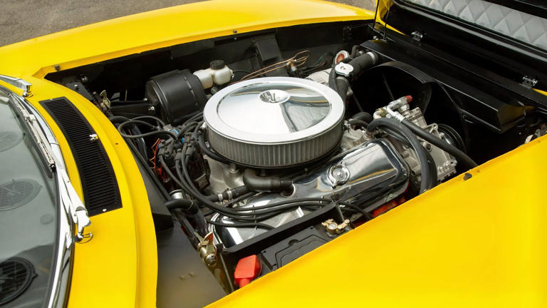 This Italian GT hid a Corvette V8 under its hood
