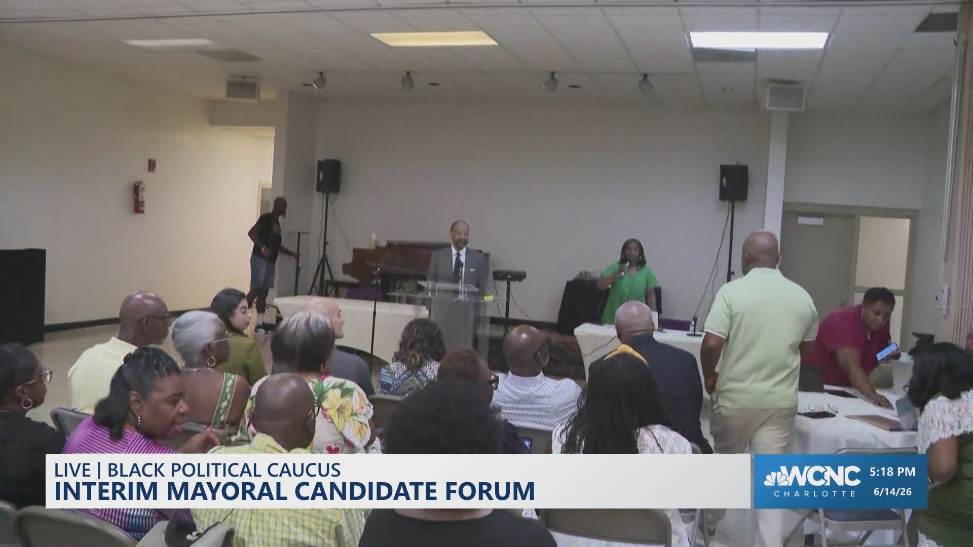 Black Political Caucus hosts candidate forum for interim mayor