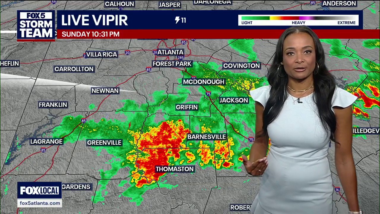 North Georgia weather: Rain clears out of metro Atlanta
