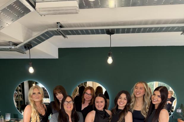 Salon hosts relaunch event to celebrate doubling capacity in new expansion