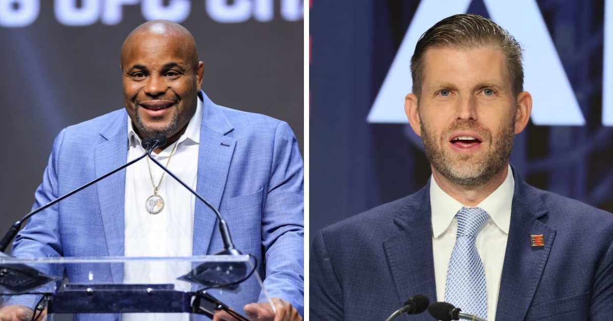 Daniel Cormier posts, deletes screenshots of Eric Trump asking about ...