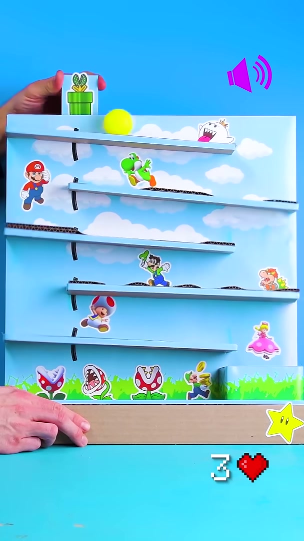 It's-a me, Mario! Join me in this handmade Mario adventure!