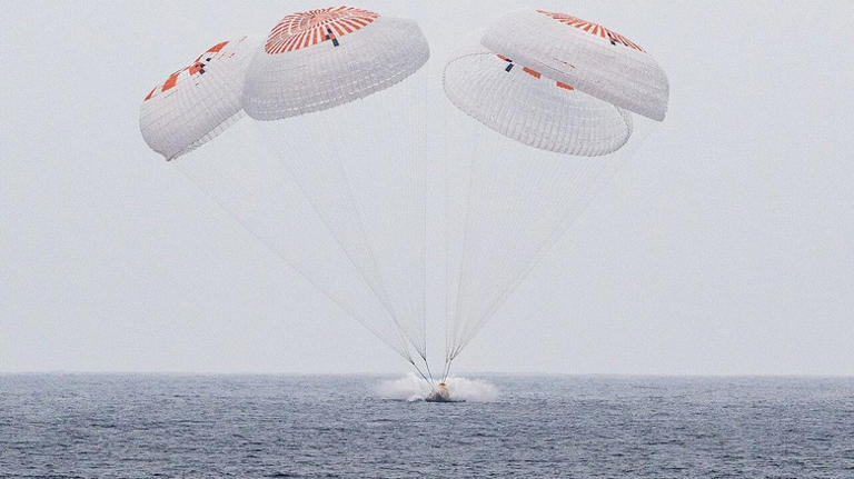 Why Russian spacecraft land on solid ground – but NASA splashes down in ...