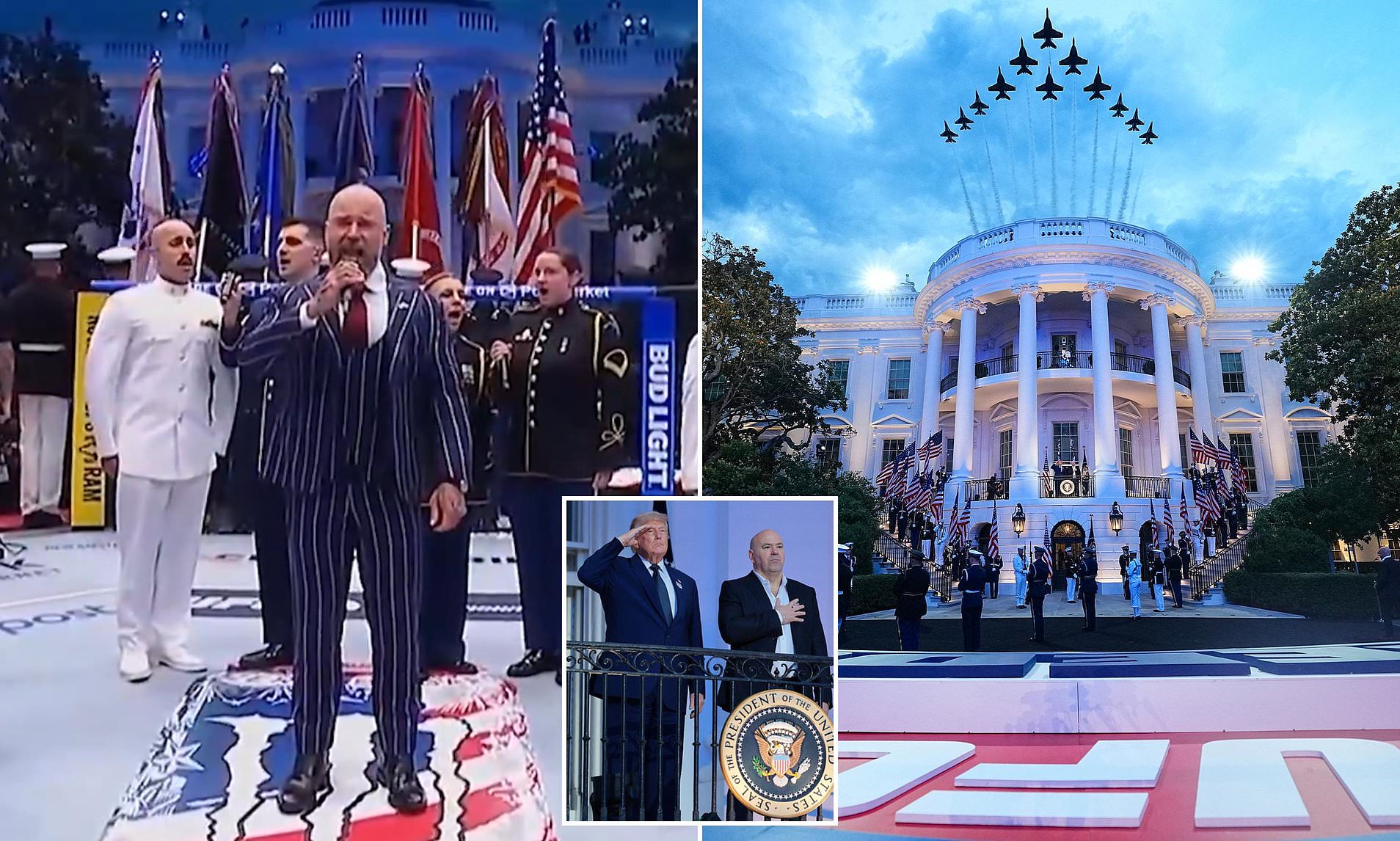 UFC fans go wild for 'best ever' rendition of the national anthem at ...