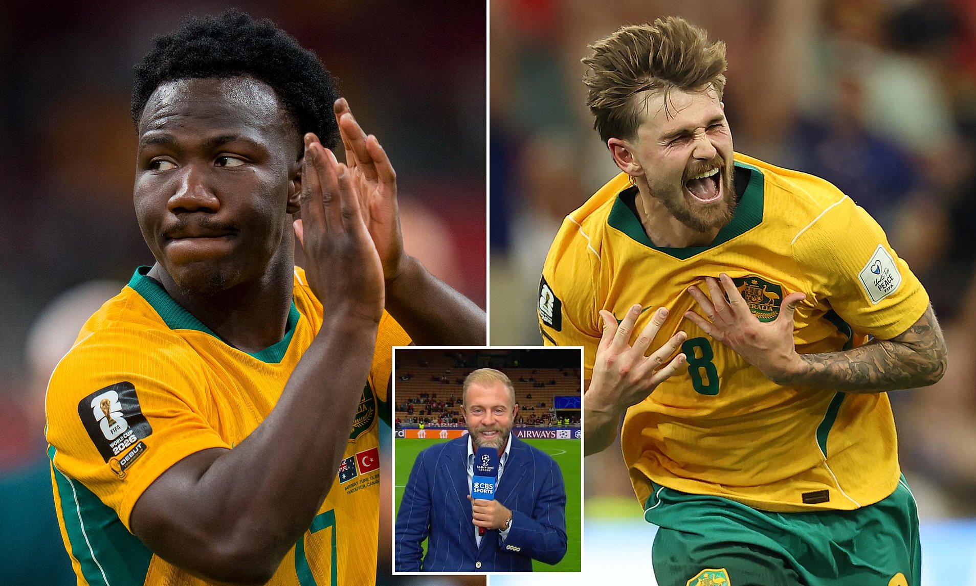 American football star eats his words after writing off the Socceroos ...