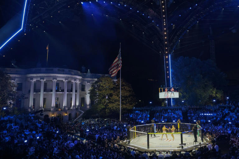 Blood sport at the White House for Trump's 80th birthday