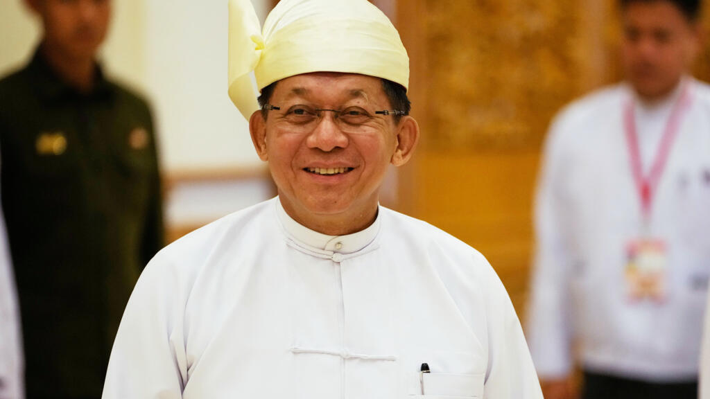 Le président birman Min Aung Hlaing en visite en Chine, premier ...