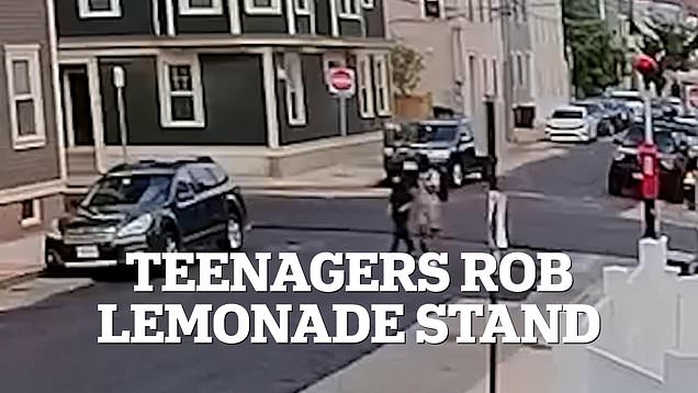 Boston PD searches for teenagers wanted for robbery of lemonade stand