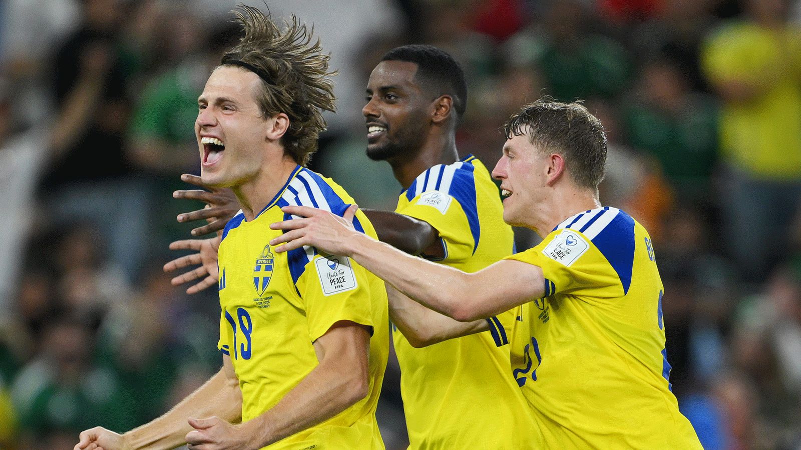 Ein Joker schreibt WM-Geschichte! Schweden überrollt Tunesien und ...