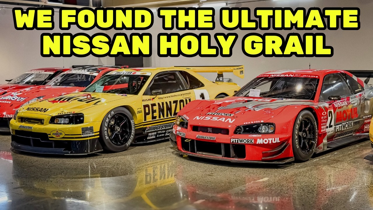 Inside the Nissan Heritage Museum with Iconic GTR Models