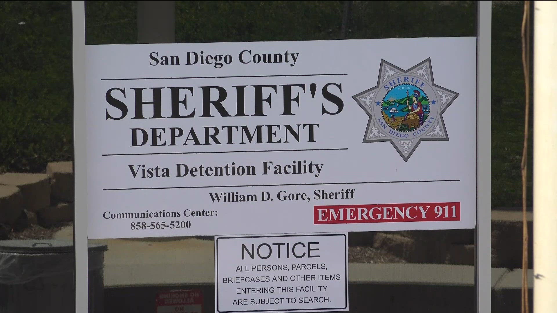 Community forum to be held on the future of Vista Detention Facility