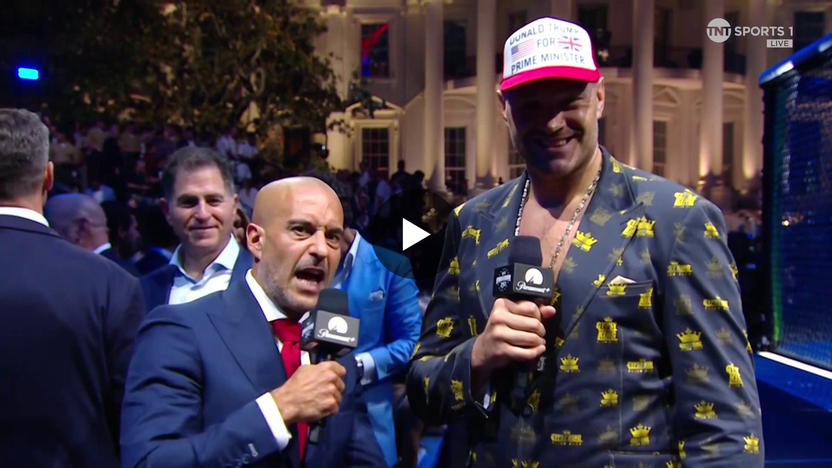 Tyson Fury shares bold message for Trump as he shocks fans with ...