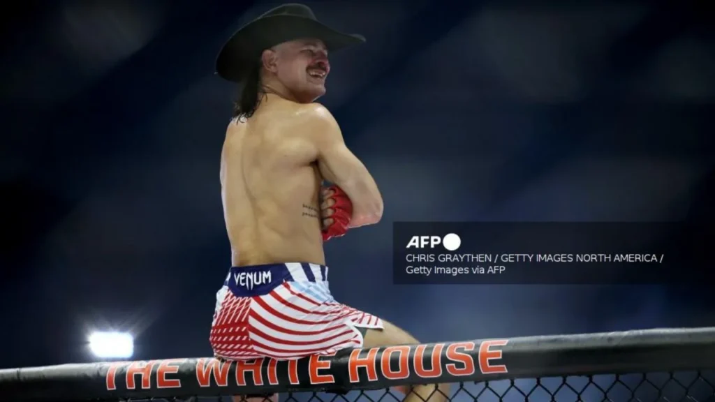Diego Lopes hace sonar 'La Chona' en la Casa Blanca en evento de la UFC