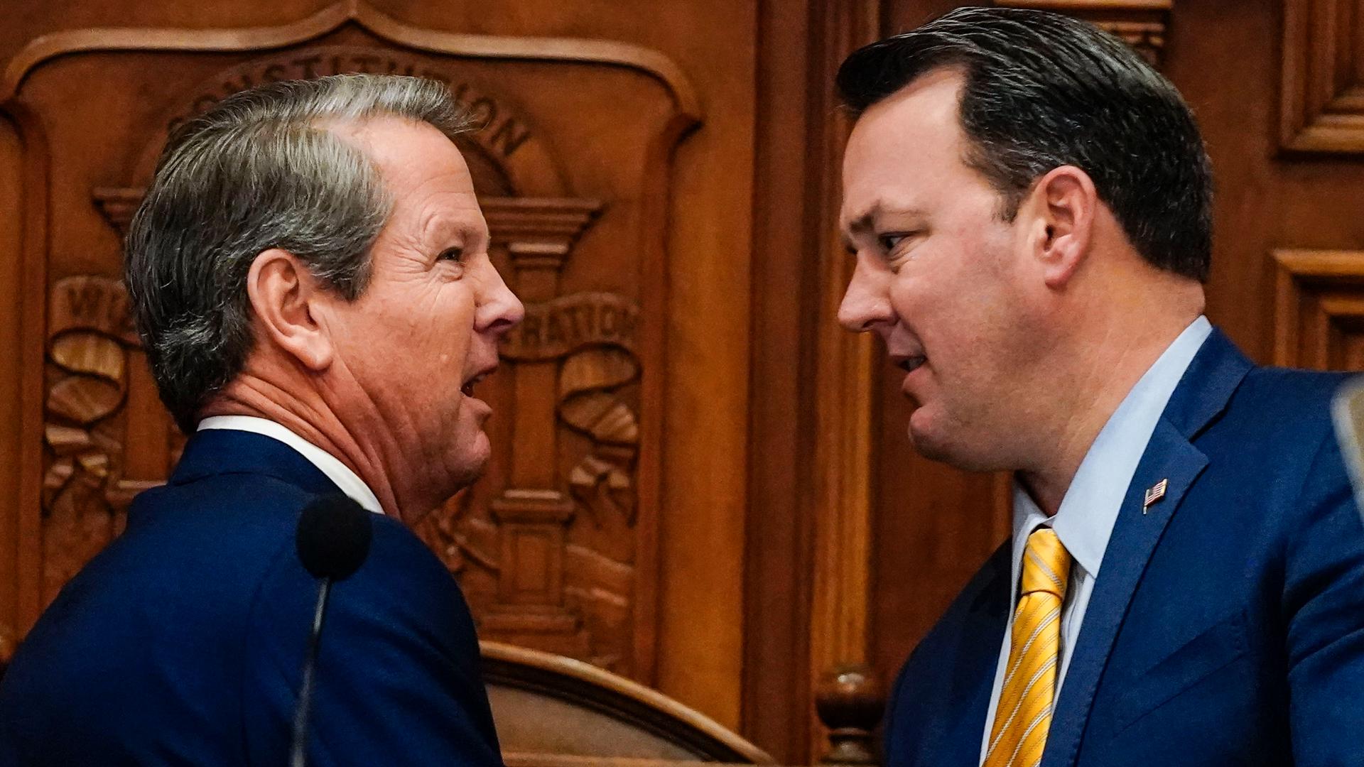 Gov. Kemp endorses Burt Jones over Rick Jackson in pivotal Georgia ...
