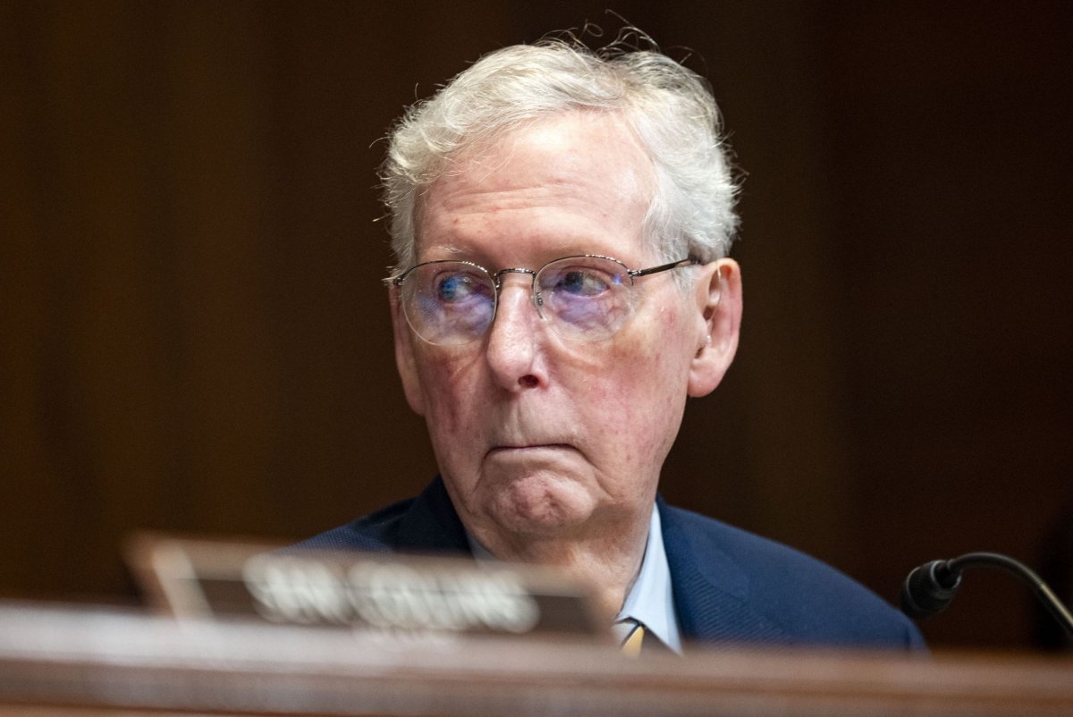 Sen. Mitch McConnell hospitalized, spokesman says