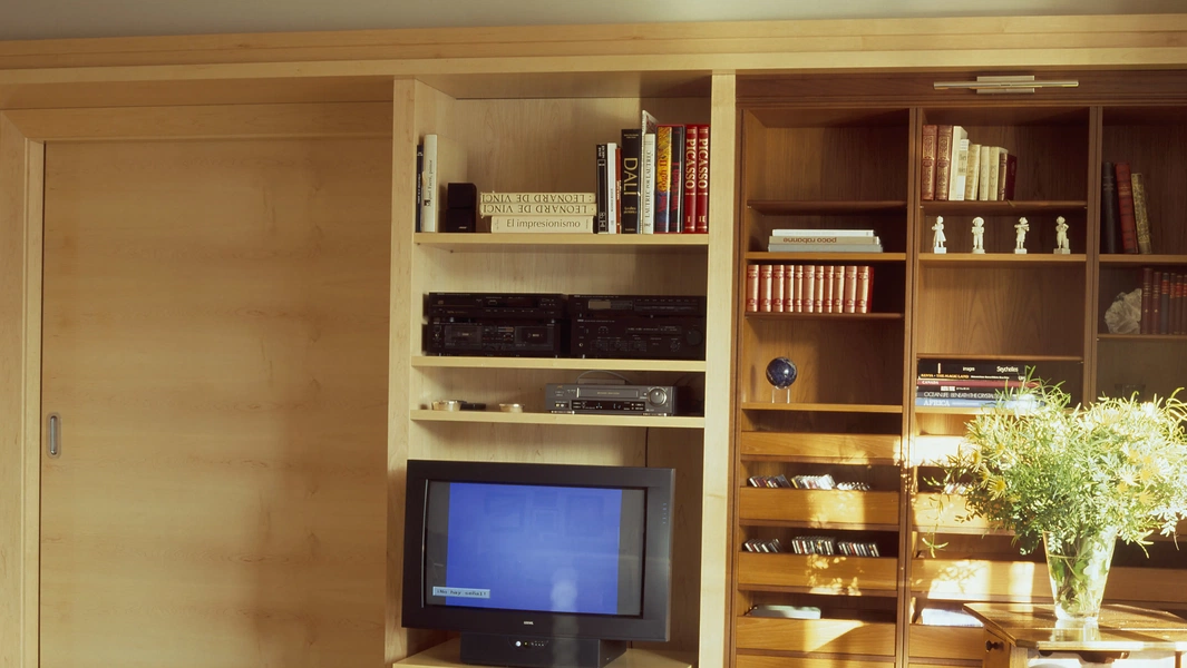Designers steer homes away from bulky entertainment centers