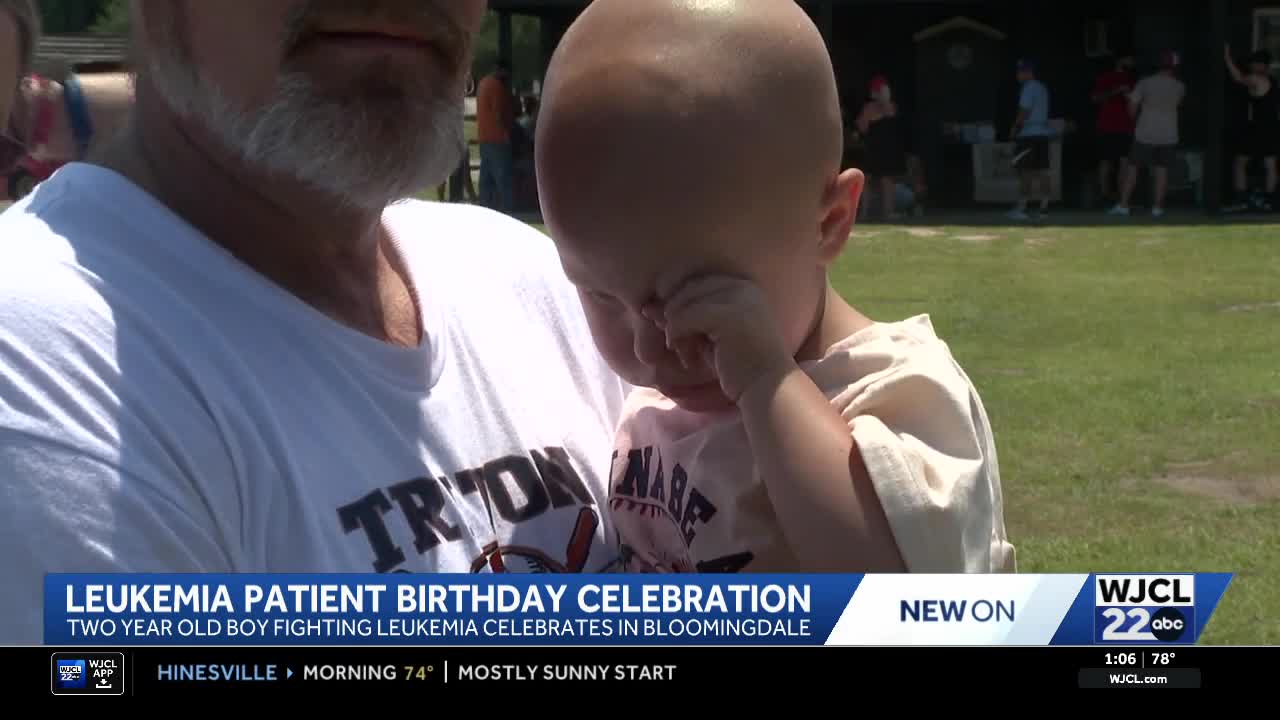 Second birthday brings hope for Lowcountry toddler fighting leukemia