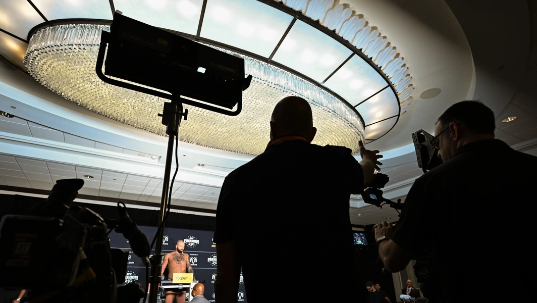 Josh Hokit's fake drunken act sparks weigh-in uproar