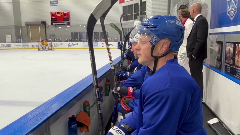 22 hours on the ice: Annual 'Hockey Heals 22' event skates to prevent ...