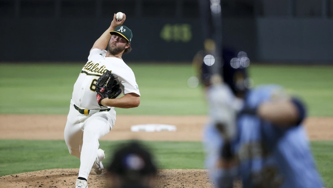 Athletics eye AL West tie with Rockies sweep