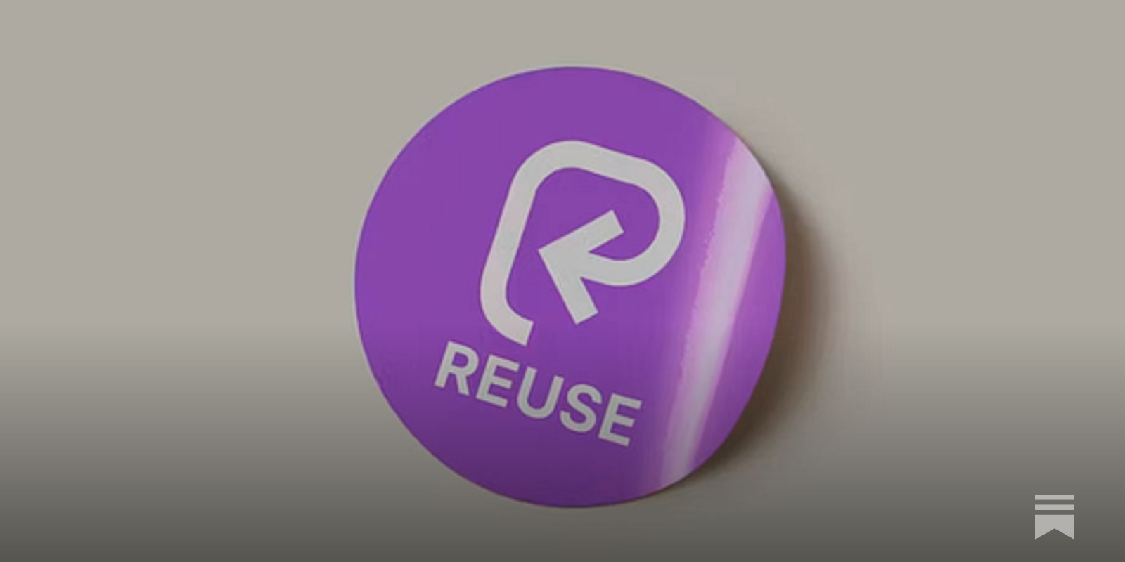 A new reuse symbol launches