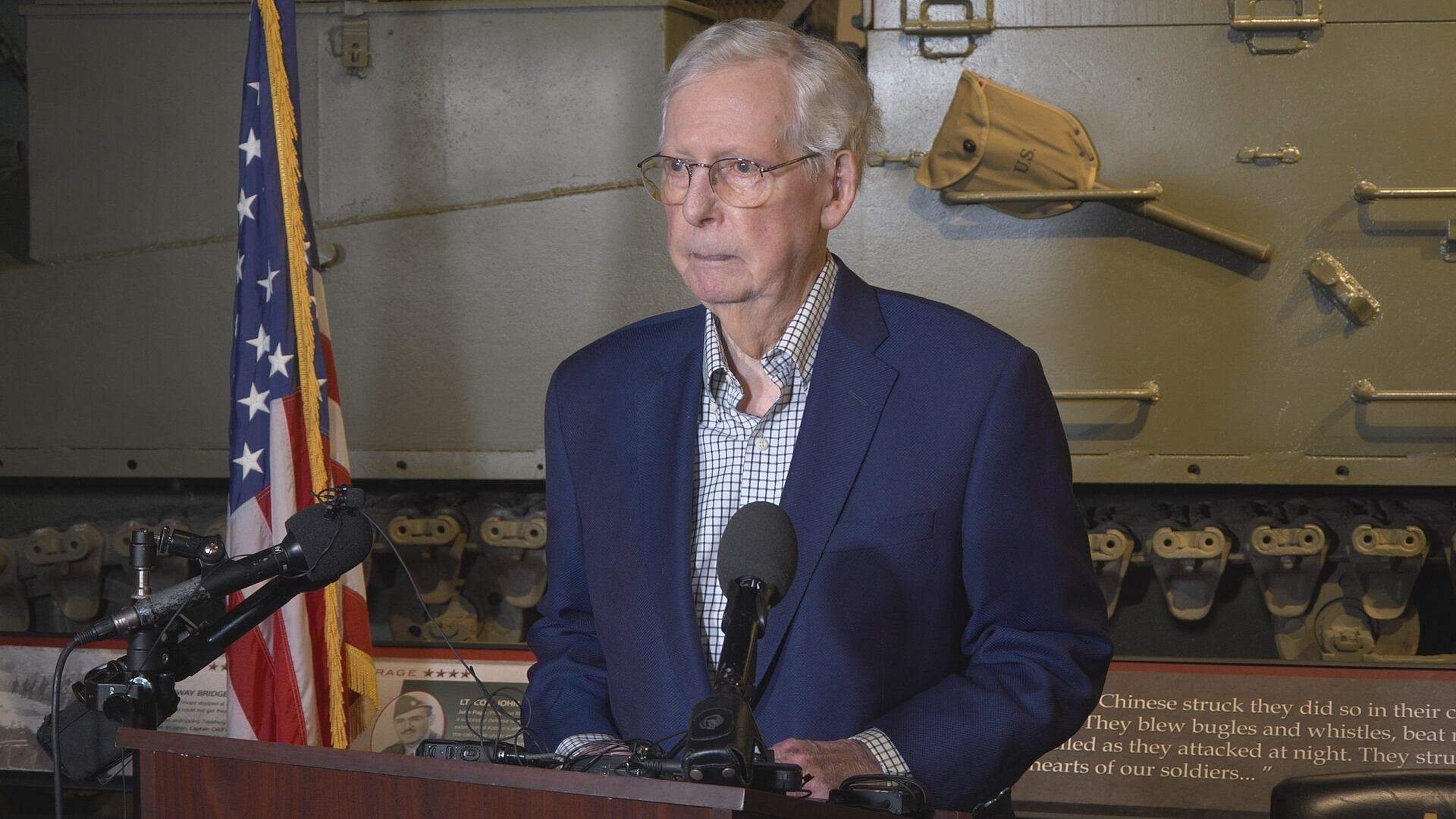 Staff gives update on McConnell’s condition