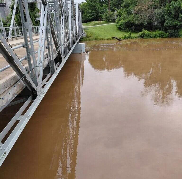 City of Ozark, Mo., closes Finley River Park due to rising water levels