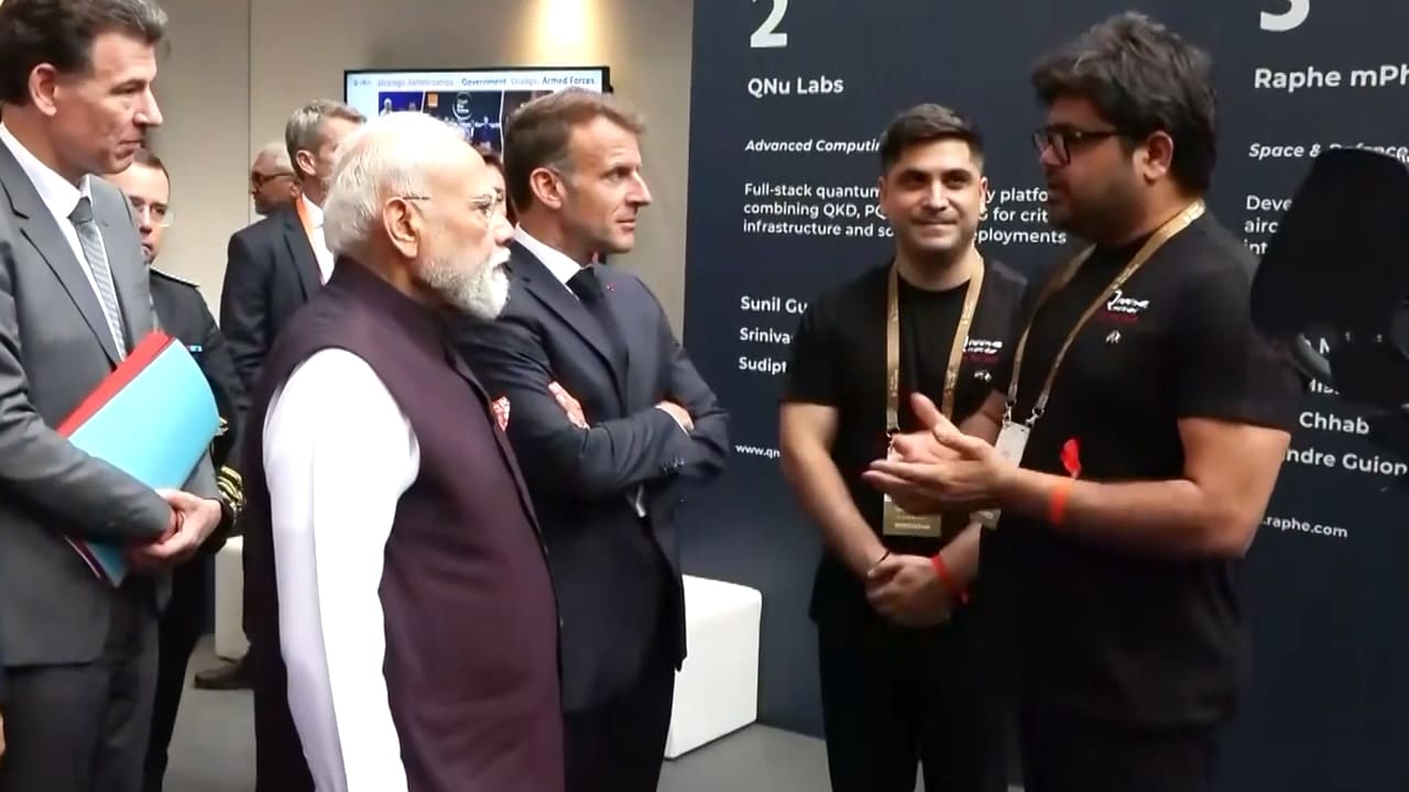 PM Modi, Macron interact with innovators at Bharat Innovates in France