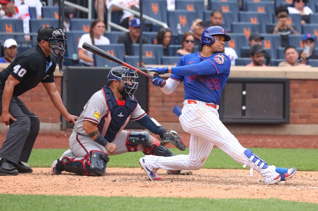 Mets take series over Braves at festive Citi Field after Knicks ...