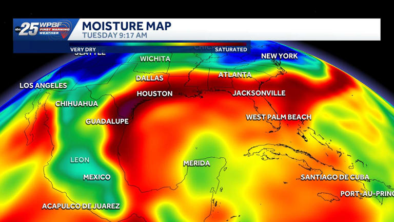 National Hurricane Center tracks low-pressure system in eastern Mexico