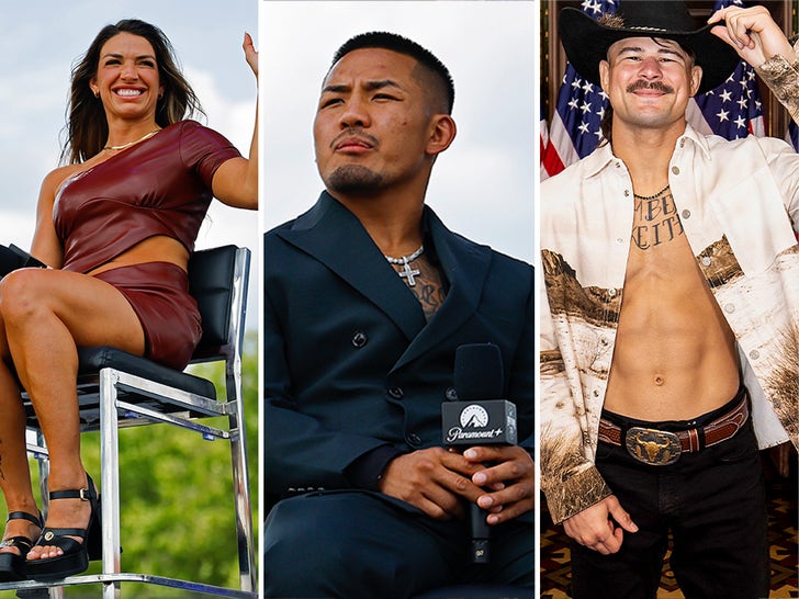 Stars arrive at White House for UFC Freedom 250