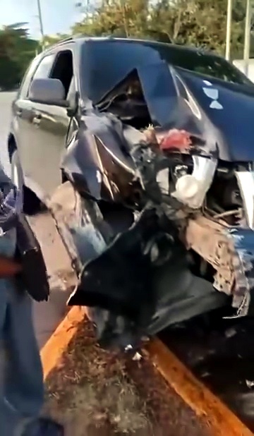 Apostol Chago sufre accidente