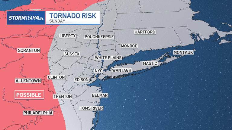 Severe storms possible Sunday night after weekend scorcher