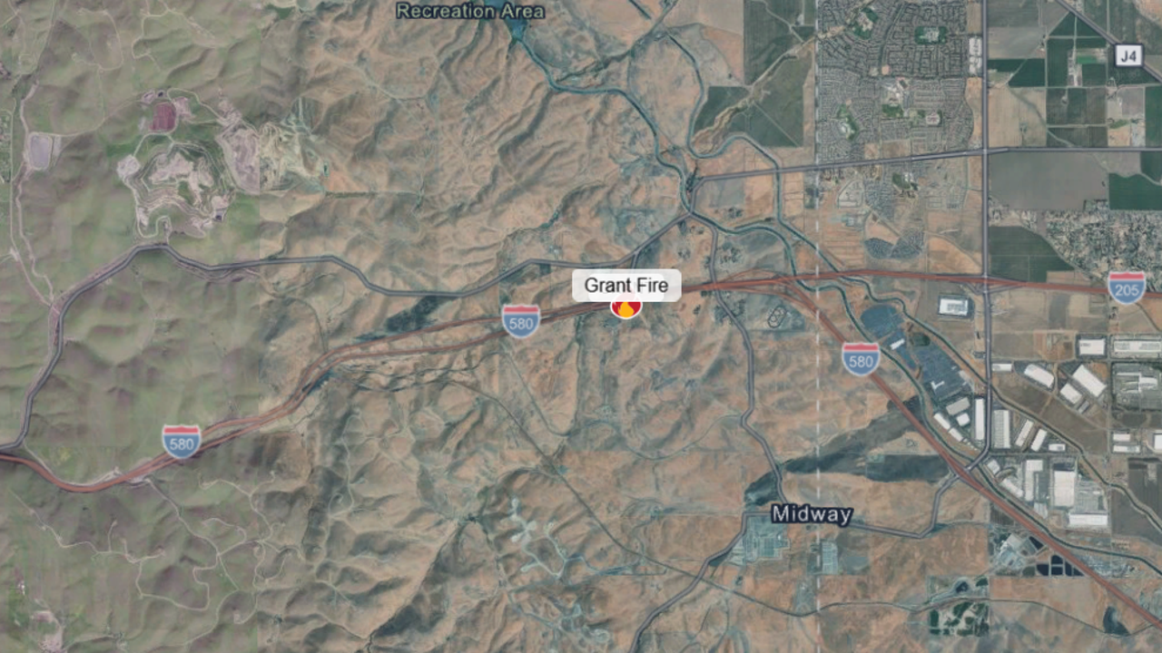 Cal Fire slows progress of fire in Altamont