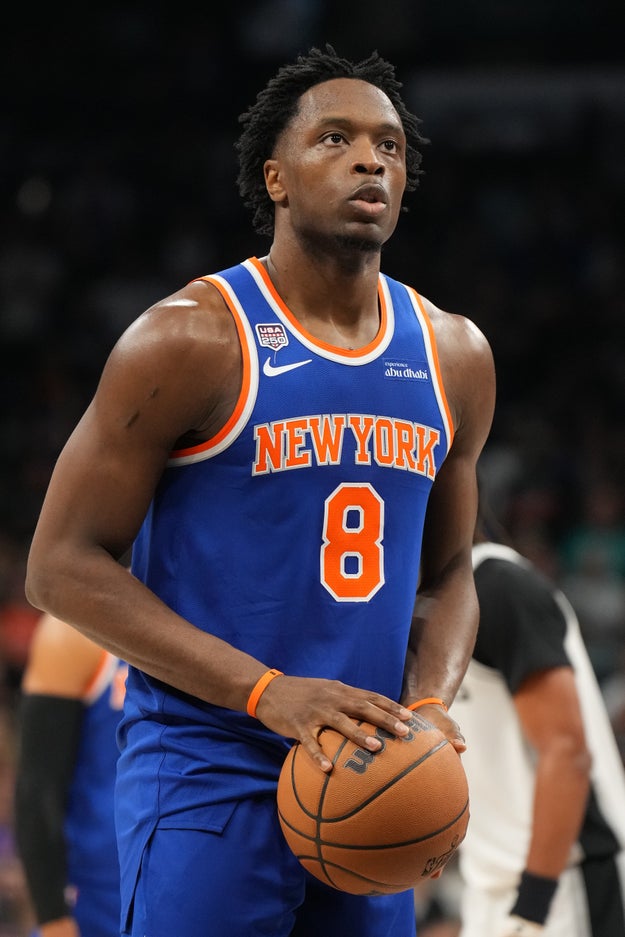 OG Anunoby's accidental live stream during Knicks celebration is too real